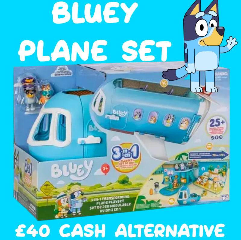 Bluey 3 in 1 transforming plane set - Winner Wonderland